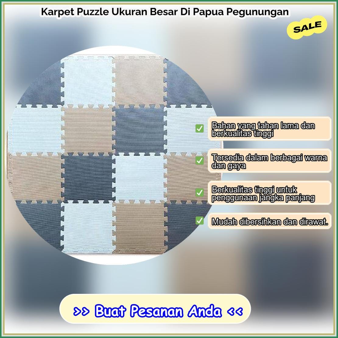 Karpet Puzzle Ukuran Besar Di Papua Pegunungan - Harga Matras Olahraga ...