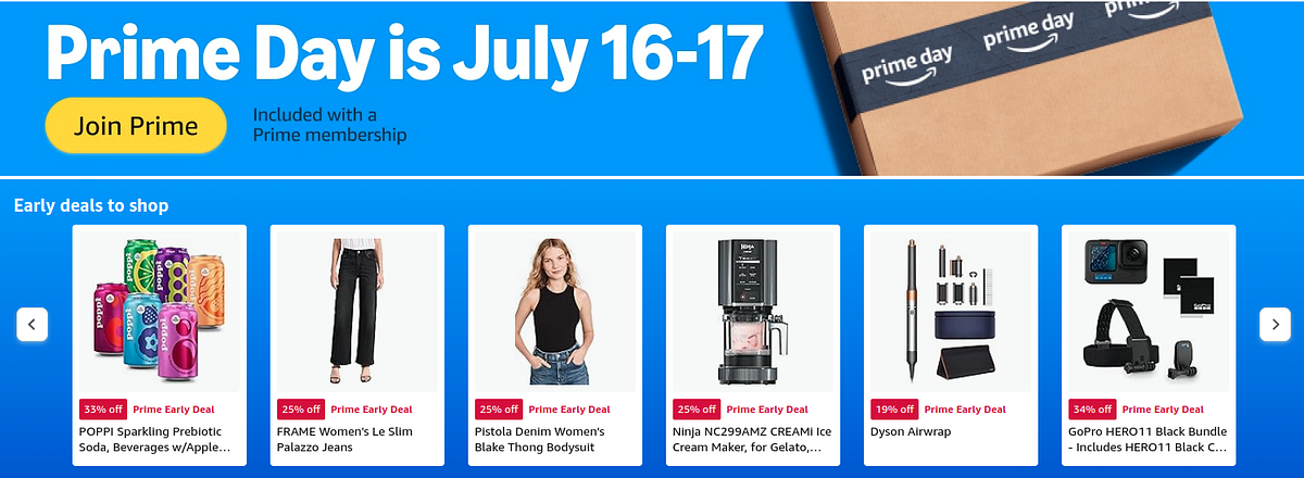 July 16–17 Amazon US Prime Day 2024 Best Deals & Offers | Medium
