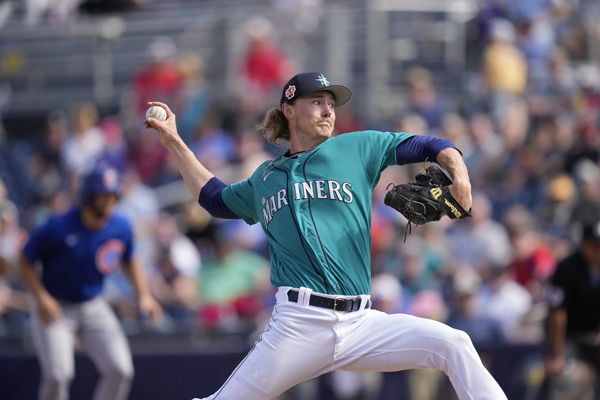 Seattle pitchers strikeout 15 in 6–2 loss vs. Cubs | by Mariners PR ...