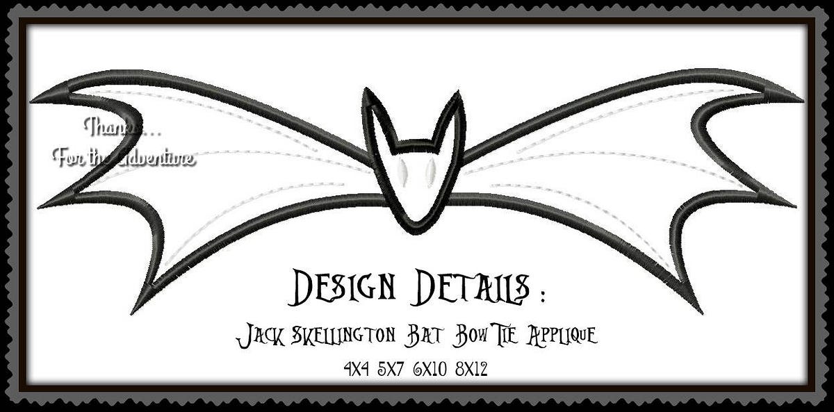Cosplay Jack Skellington Bat Bow tie from Nightmare Before Christmas ...