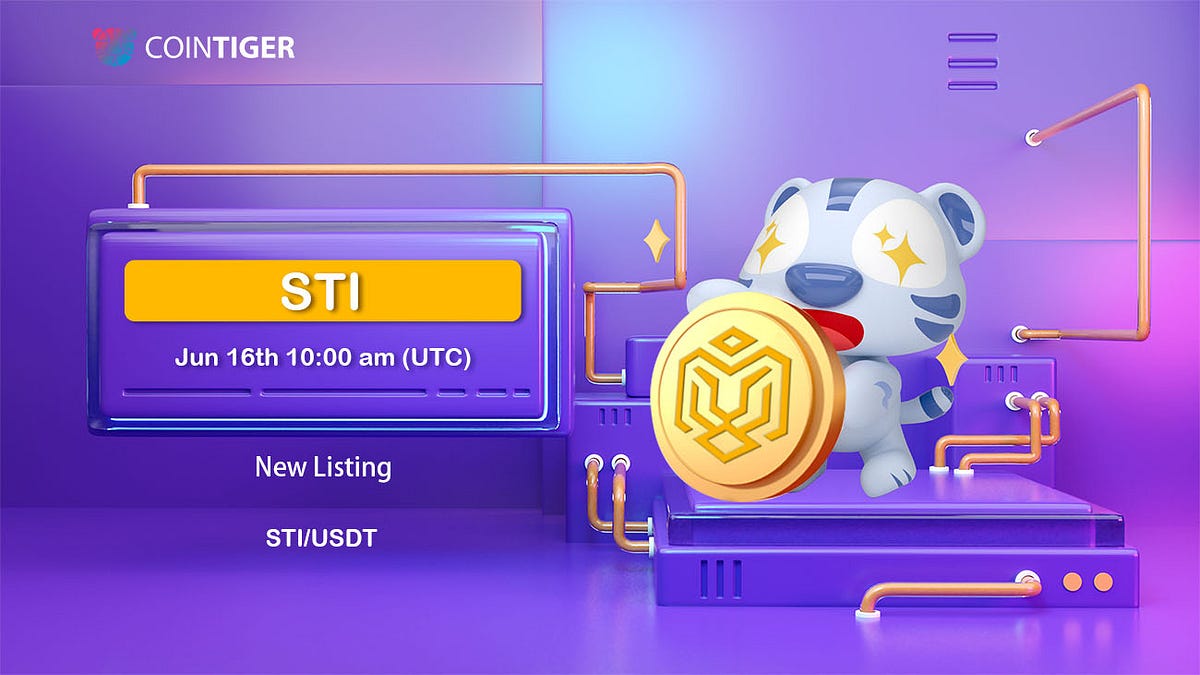 STI Will be Available on CoinTiger on 16 June. | by CoinTiger ...