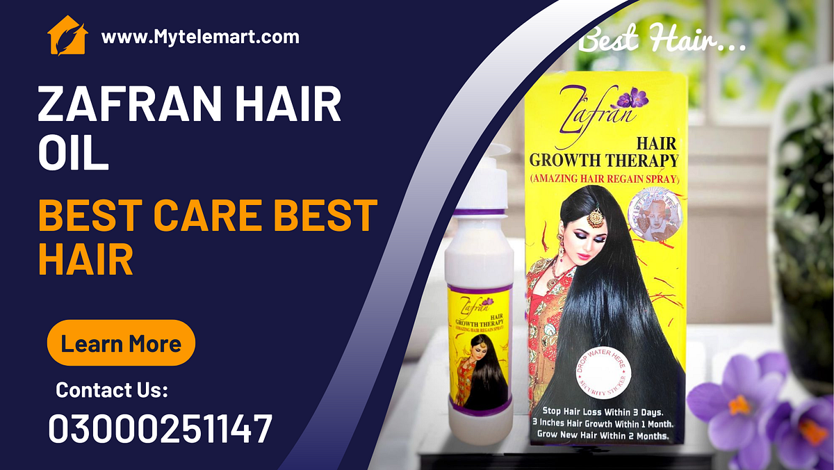 Zafran Hair Growth Oil in Islamabad - imran sagar - Medium