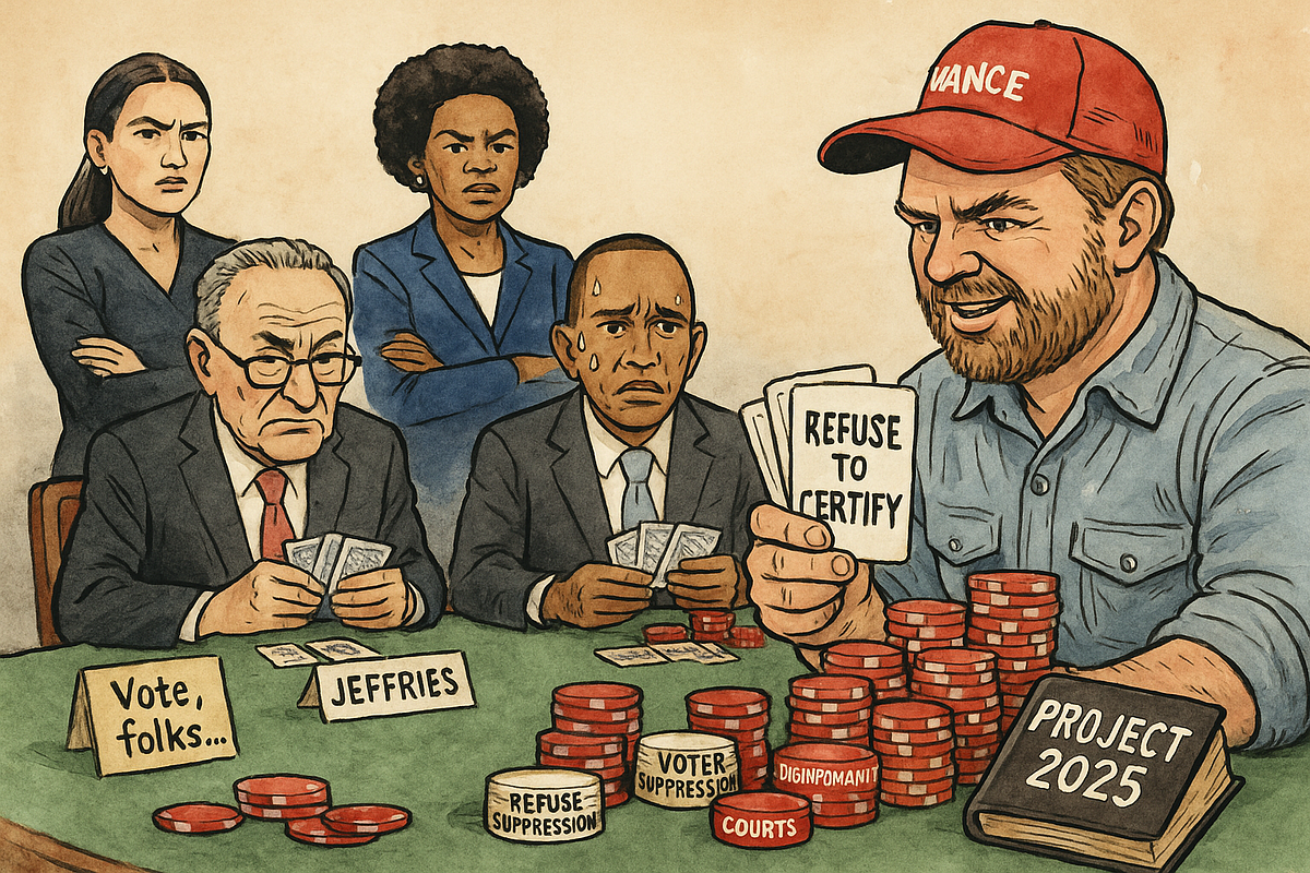 Sit Your Weak Asses Down: Schumer, Jeffries, and the Slow Death of Hope ...