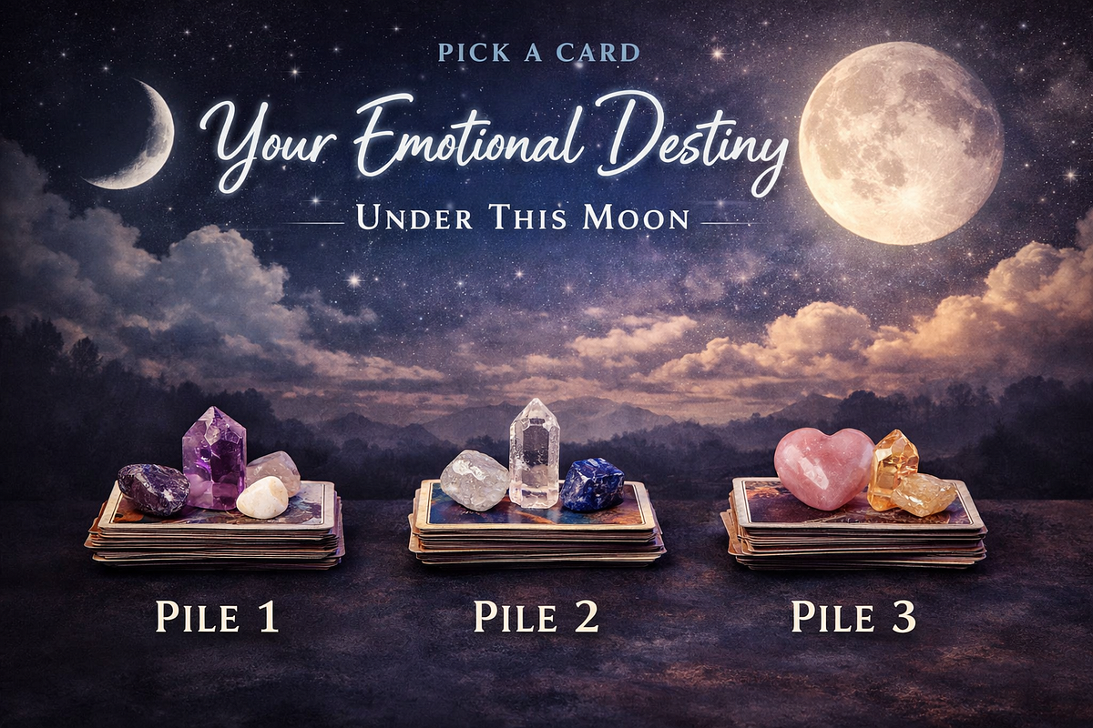 Your Emotional Destiny under this Moon- Pick a Card. | by Karuna ...
