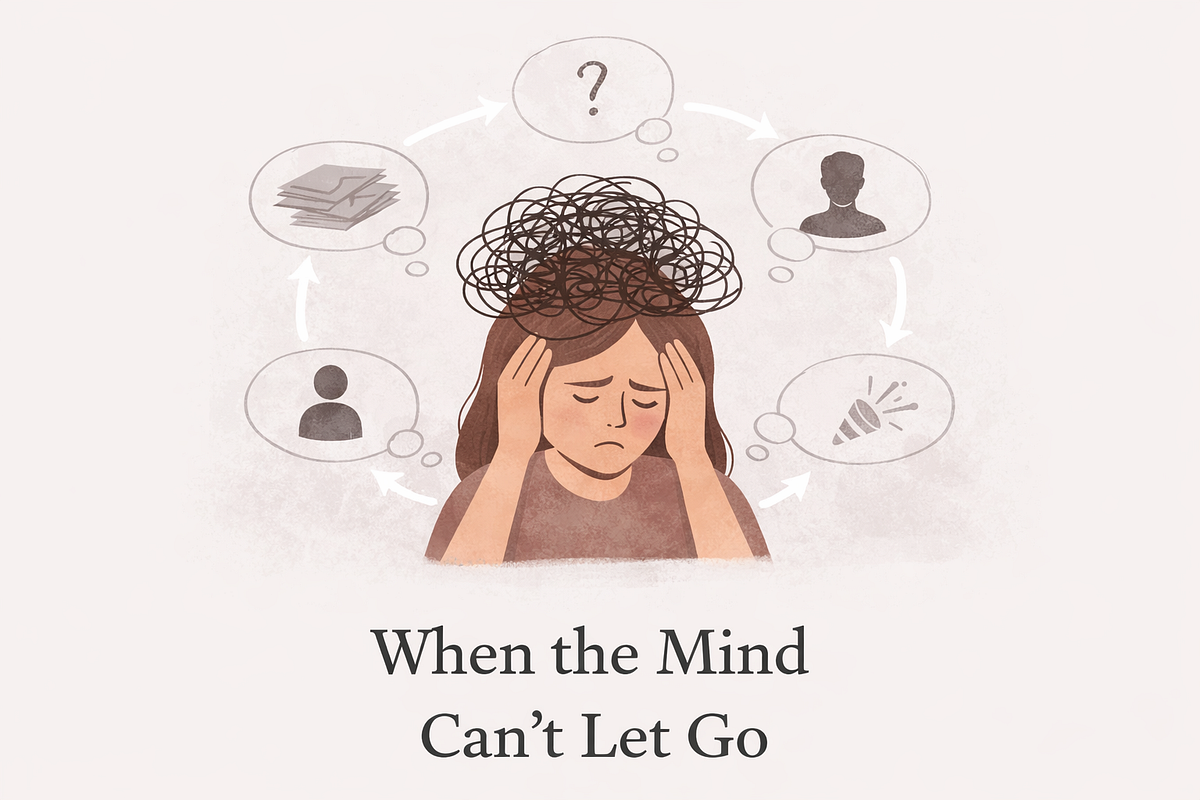 When the Mind Can’t Let Go. There are moments when the mind refuses ...