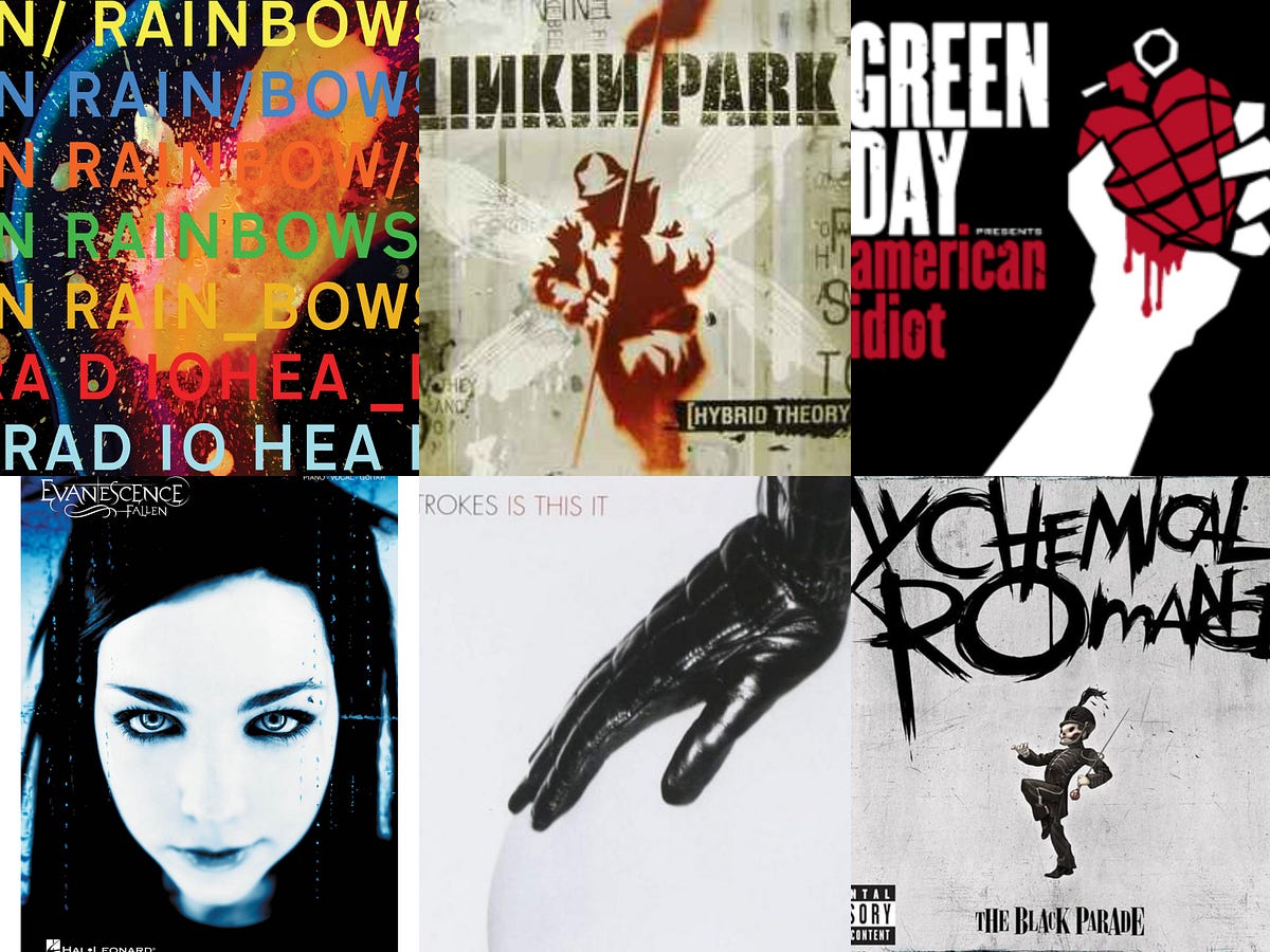 Top 10 Rock Albums Of The 2000s. From Green Day to Evanescence, we list ...