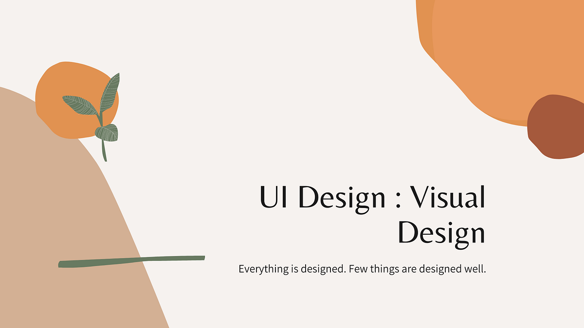 UI Design — Visual Design | by Nabila Azzahra | Medium