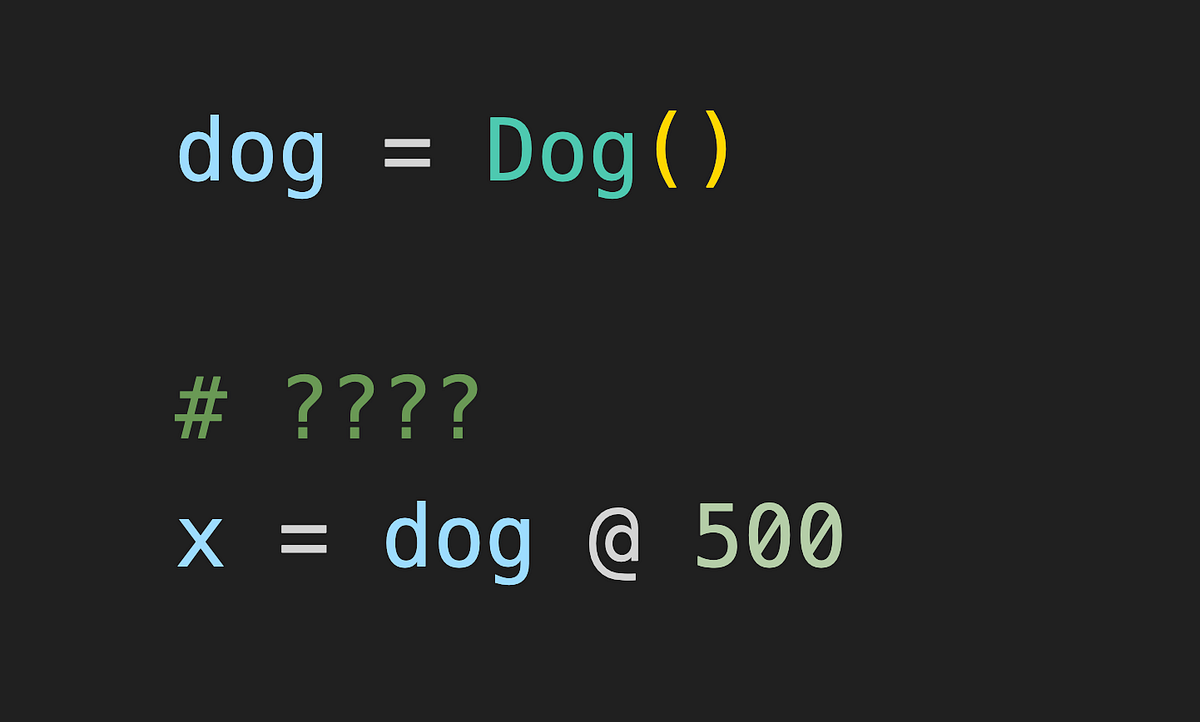 Python’s @ Operator In 30 Seconds | by Liu Zuo Lin | Level Up Coding