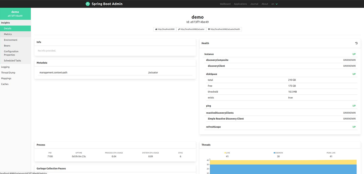Spring Boot Admin to monitor myself? - NEW IT Engineering - Medium