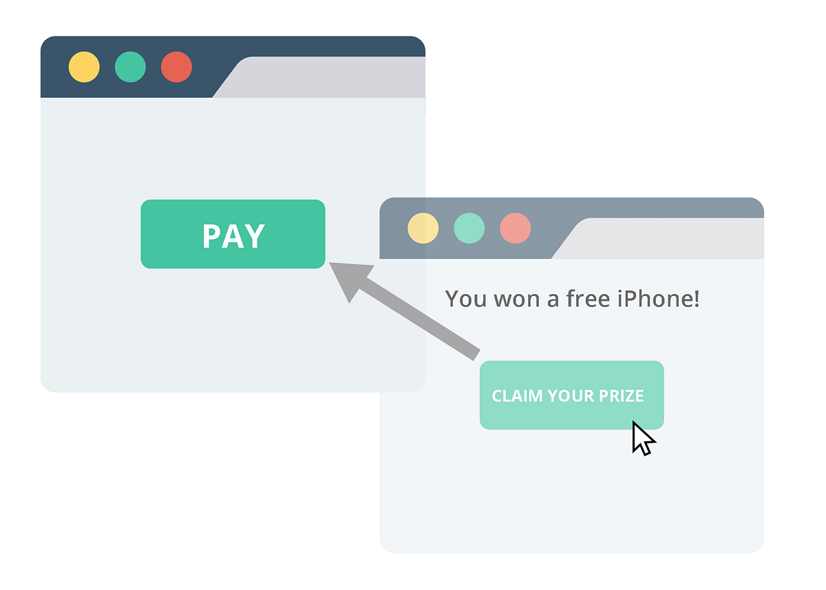 CLICKJACKING. Clickjacking is an attack that fools… | by Ümmü Gülsüm Varlı | Medium
