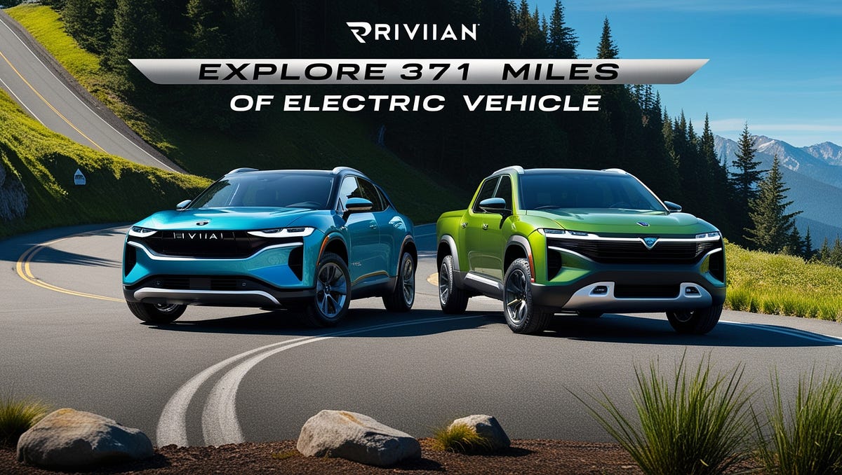 Explore 371 Miles of Electric vehicle: The 2025 Rivian R1S and R1T Tri ...