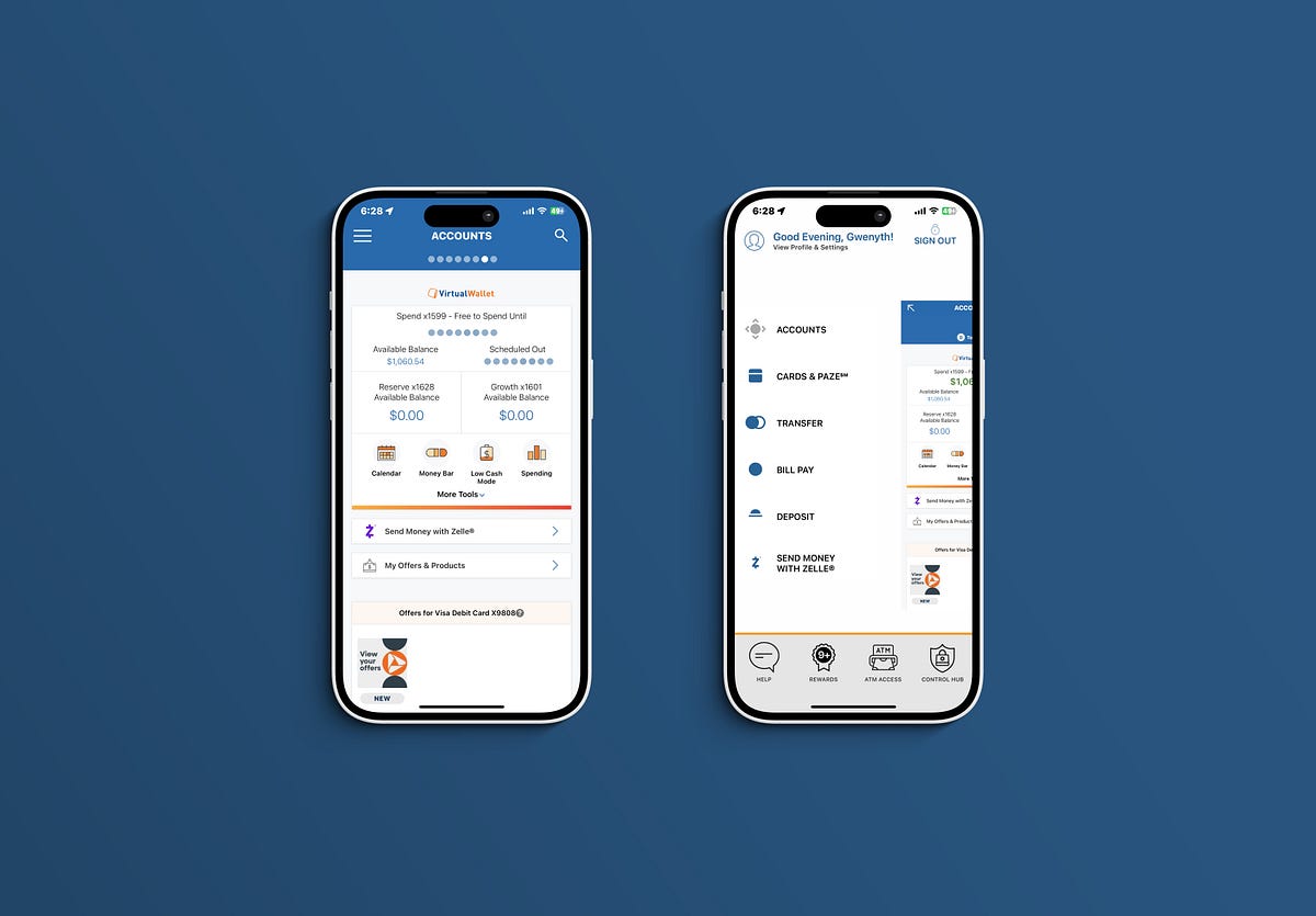 Navigating the Future: Reimagining the PNC Mobile App | by Gwen Wiener ...