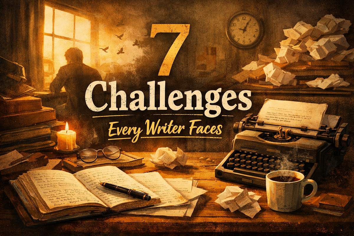 7 Challenges Every Writer Faces — and How to Overcome Them | by Amit ...