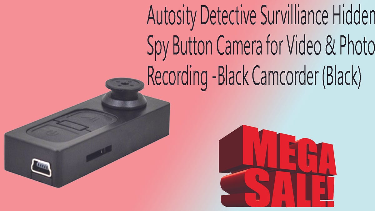 #Xclusiveoffer Authority Detective Surveillance Hidden Spy Button ...