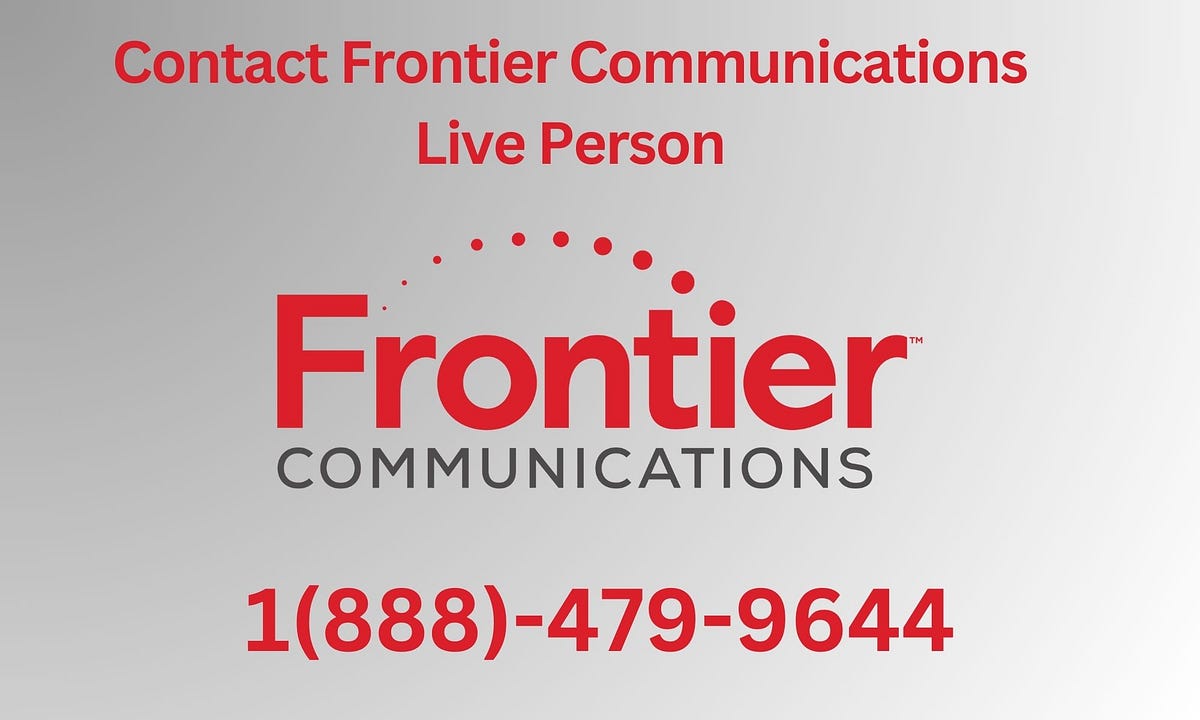 How To Contact Frontier Communications Live Person? | by Live person ...