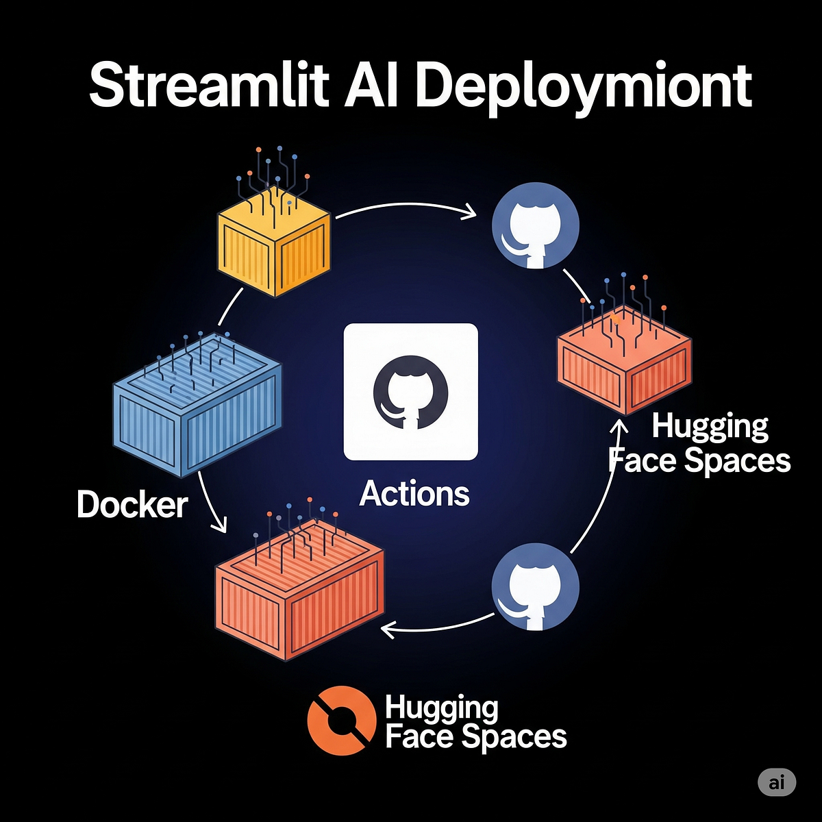 🧠Mastering Deployment: Running Your Streamlit AI App🚀 on Hugging Face Spaces with Docker🐳 | by ...