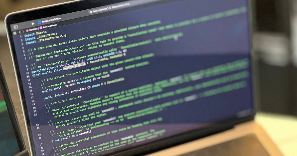 Effective Task Cancellation In Swift By Leveraging Combines Anycancellable By Mark Stamer