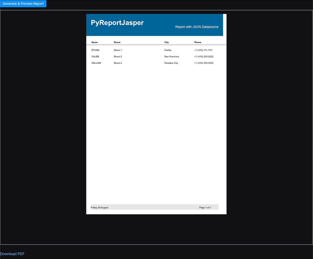 03-How to Generate JasperReports in a Python Reflex App | by 薩拉嘉措 | Medium