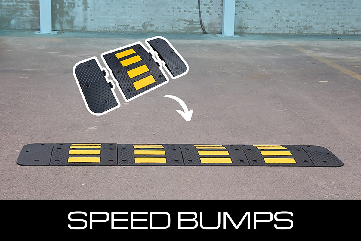 Drive Safety Forward with Our Premium Rubber Speed Bumps | by Unimat ...
