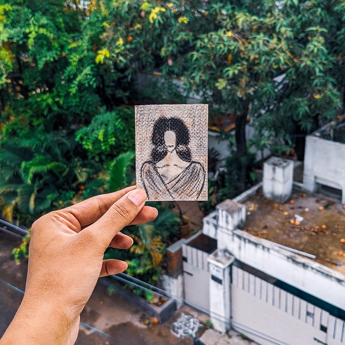 Seema — The Snob. While sketching her, Seema told me that… | by Sharanya V | Jul, 2023 | Medium