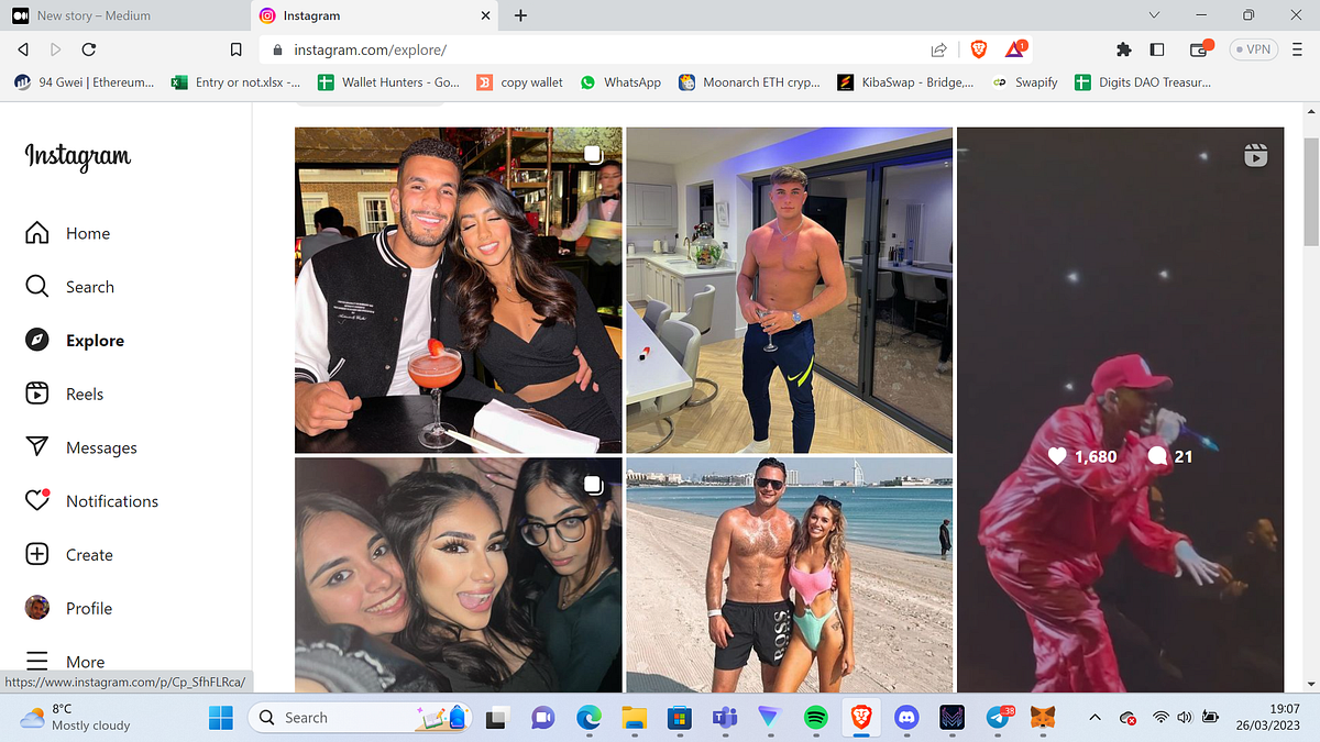 What are Instagram trying to promote? | by Crypto and life | Medium