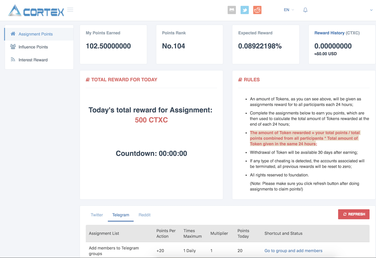 Cortex — 캔디 보상이벤트. Cortex 커뮤니티의 일원이 되세요! Cortex는 출범 이후 AI와… | by BITZANTIN | Cortex Labs | Medium