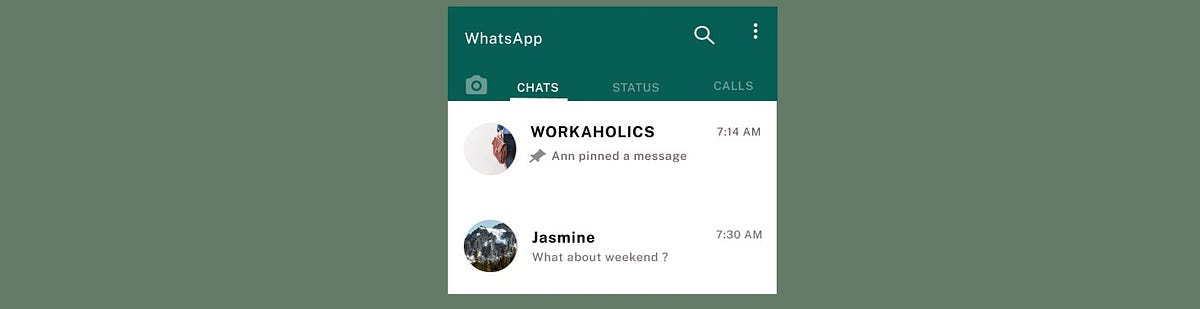 WhatsApp UX case study. I did this case study for a competition… | by ...