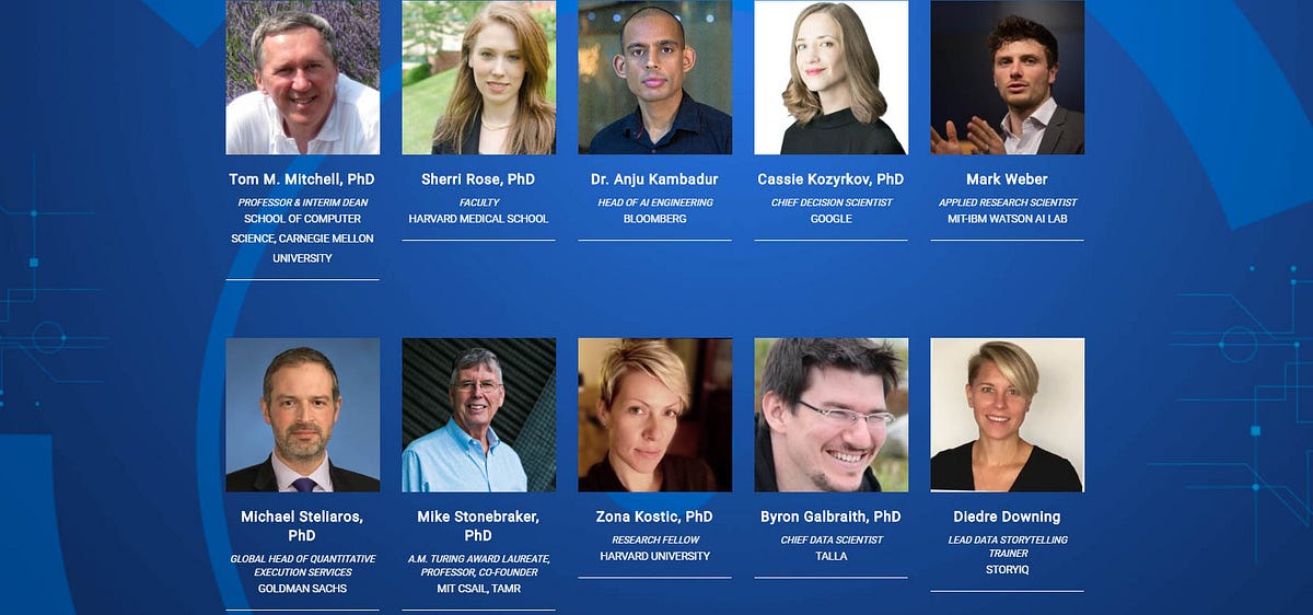 Announcing The First Odsc East 2020 Speakers By Odsc Open Data Science Medium