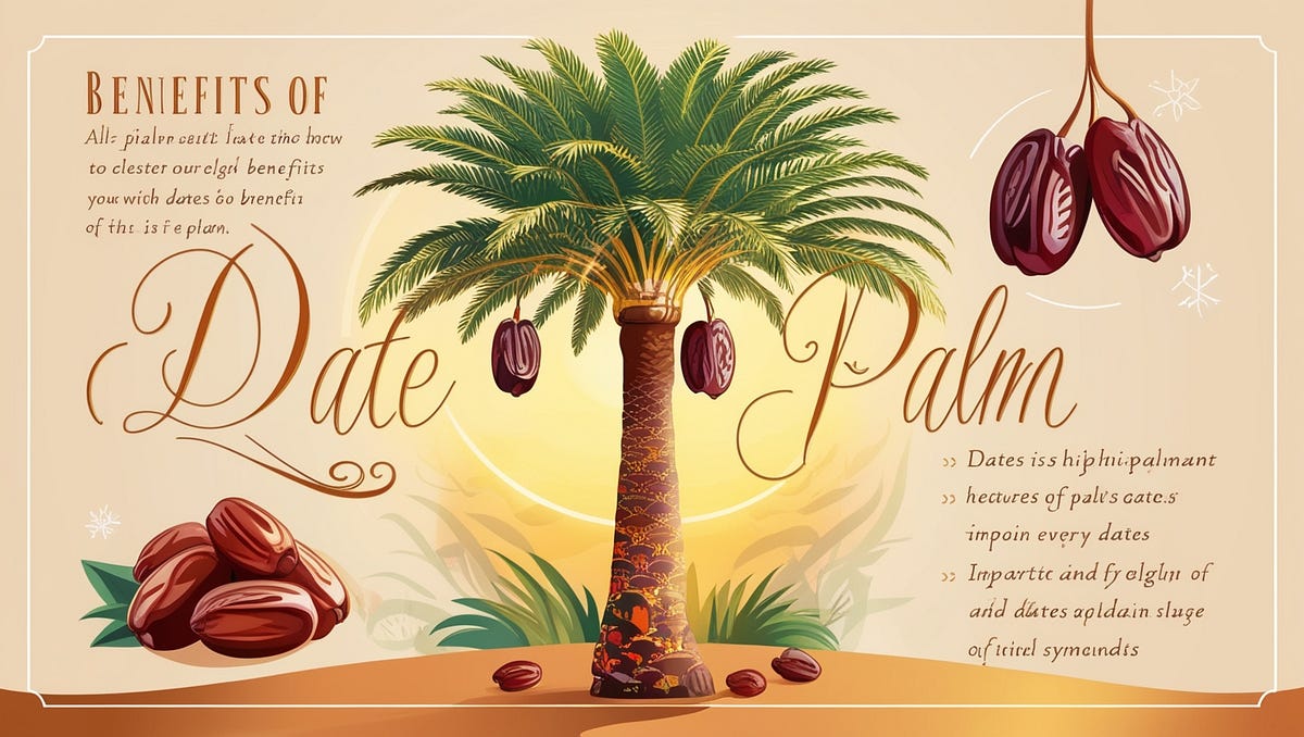 Date Palms: Benefits and Potential Harms and there are all types of ...
