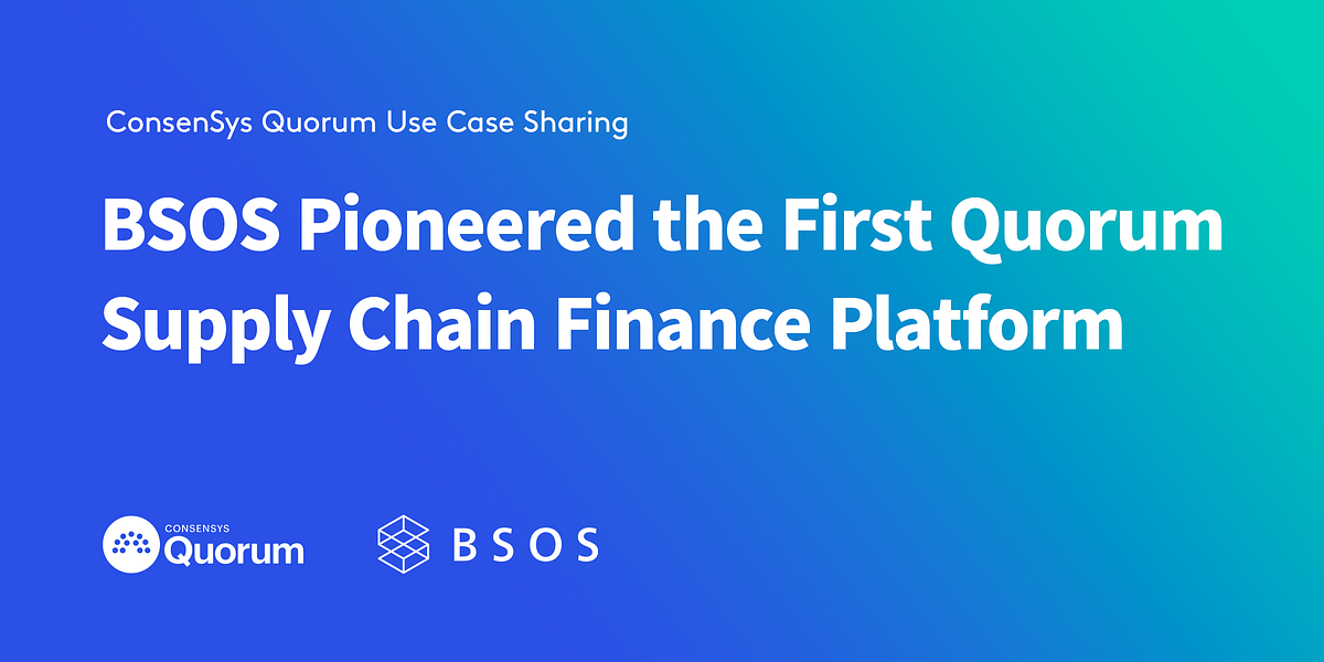 ConsenSys Quorum Use Case Sharing | by Andrew Yen | Medium