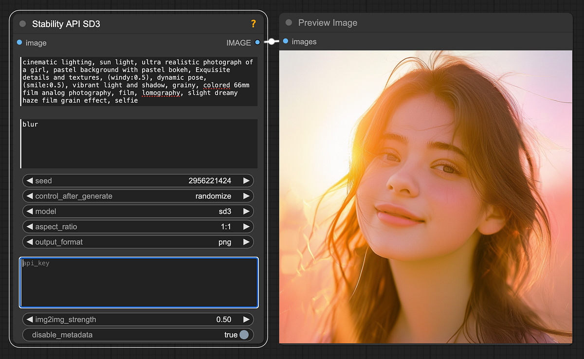 Exploring ComfyUI’s Integration with Stable Diffusion 3 | by Edmond Yip | StableDiffusion | Medium