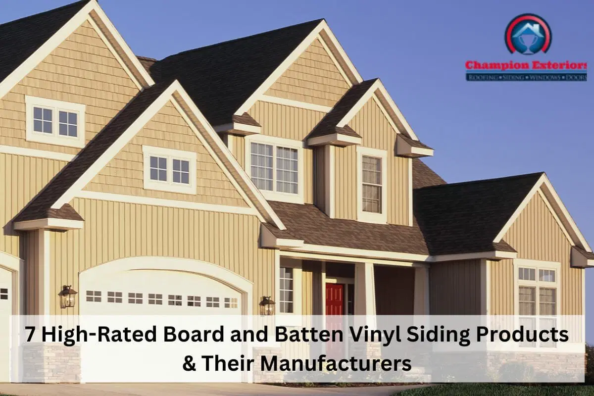 7 High-Rated Board and Batten Vinyl Siding Products & Their ...