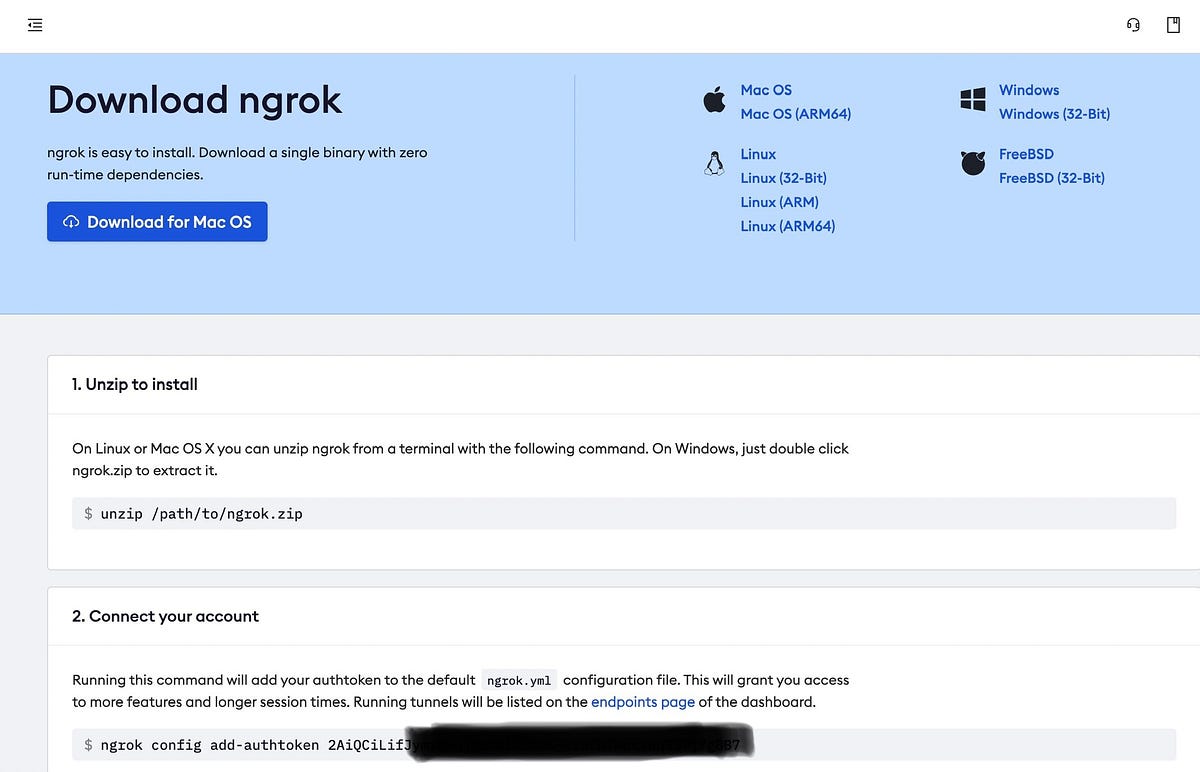 How to export your localhost server port to a live url on the internet | by Ife Onabanjo | Medium