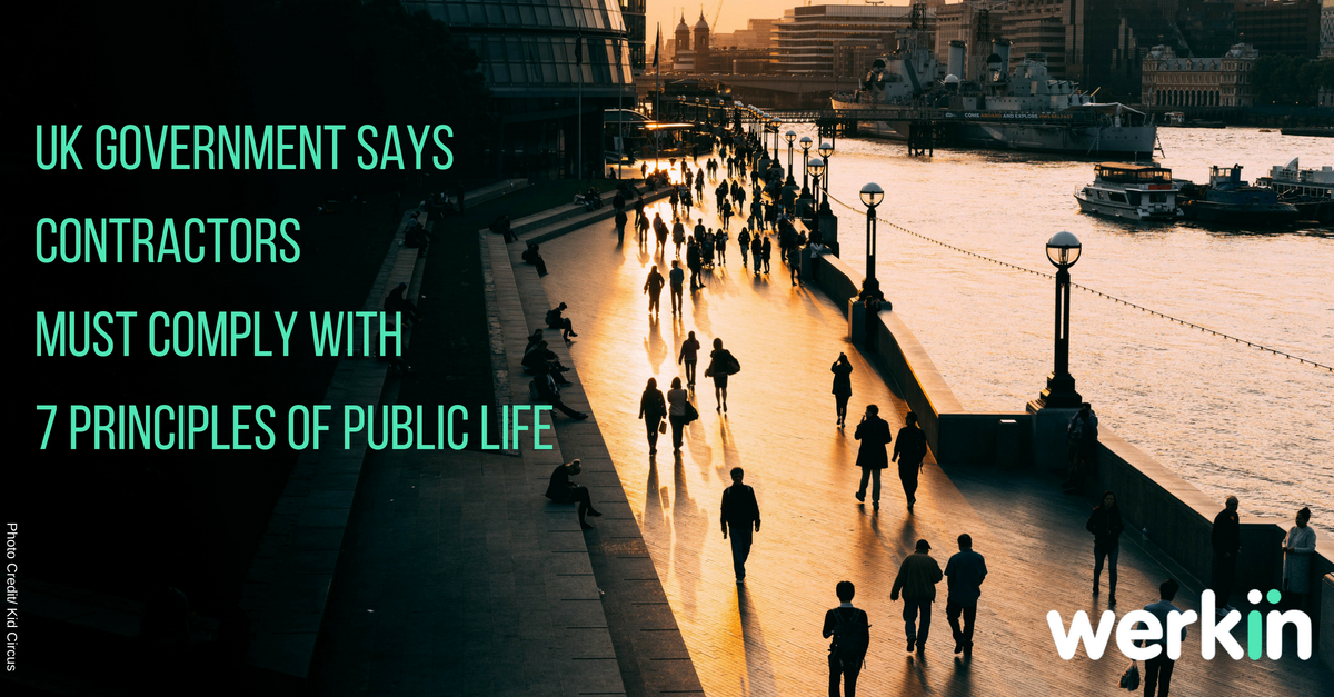 UK Government Says Contractors Must Comply with 7 Principles of Public ...