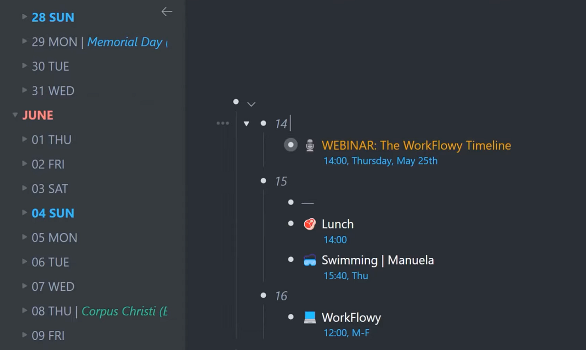 7 reasons you should consider Frank Degenaar’s WorkFlowy timeline as ...