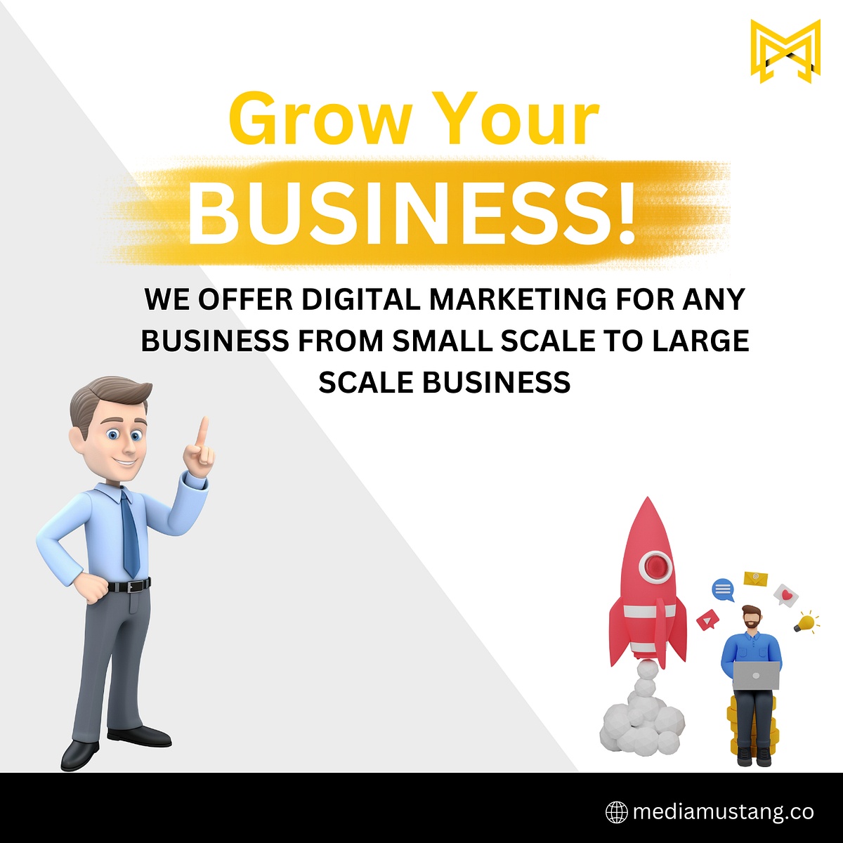 Skyrocket Your Business! 🚀 - Mediamustang - Medium