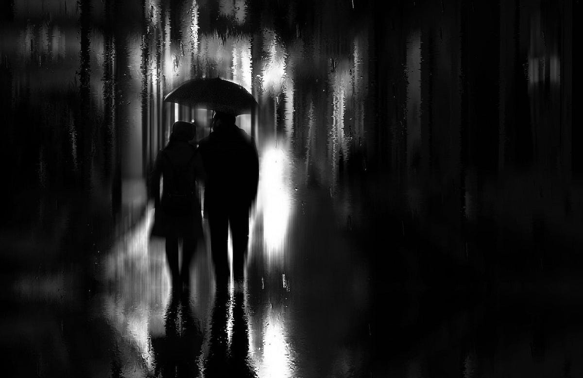 Stranger share an umbrella. It was a rainy day, and I was rushing… | by ...