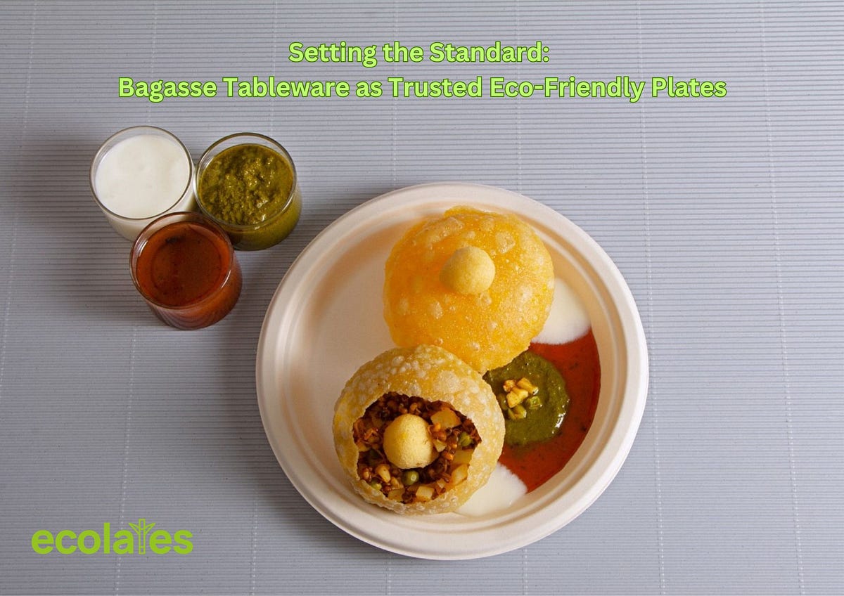 Setting the Standard: Bagasse Tableware as Trusted Eco-Friendly Plates ...