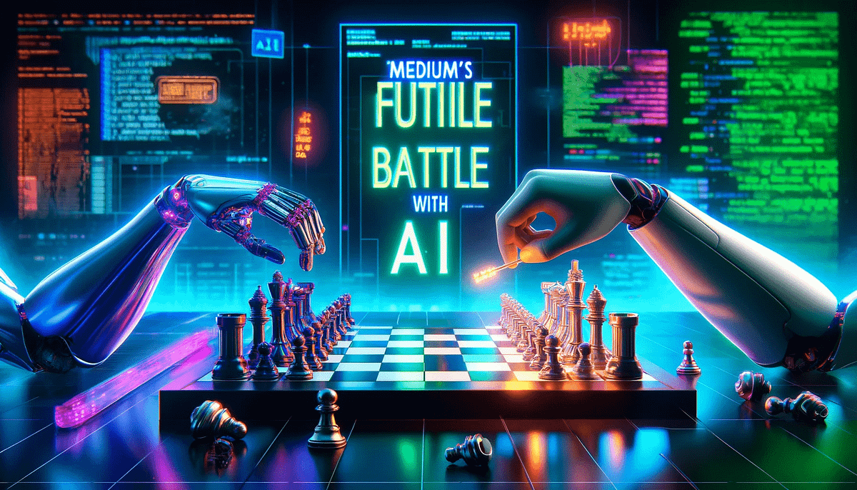 Medium’s Futile Battle with AI: The End of Medium? | Generative AI