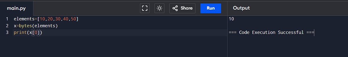 The Difference Between “bytes” Data type and “bytearray” Data type | by ...