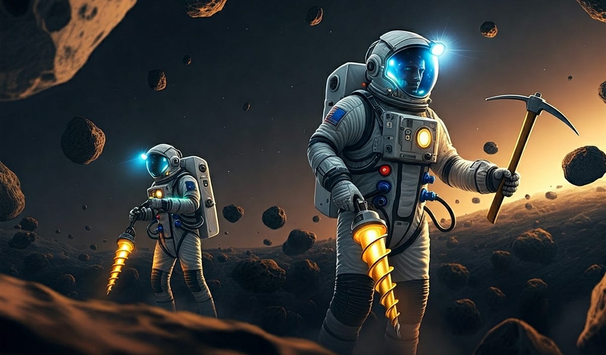 Mining the Asteroid Belt. The New Gold Rush | by TSampley | Sep, 2024 | Medium