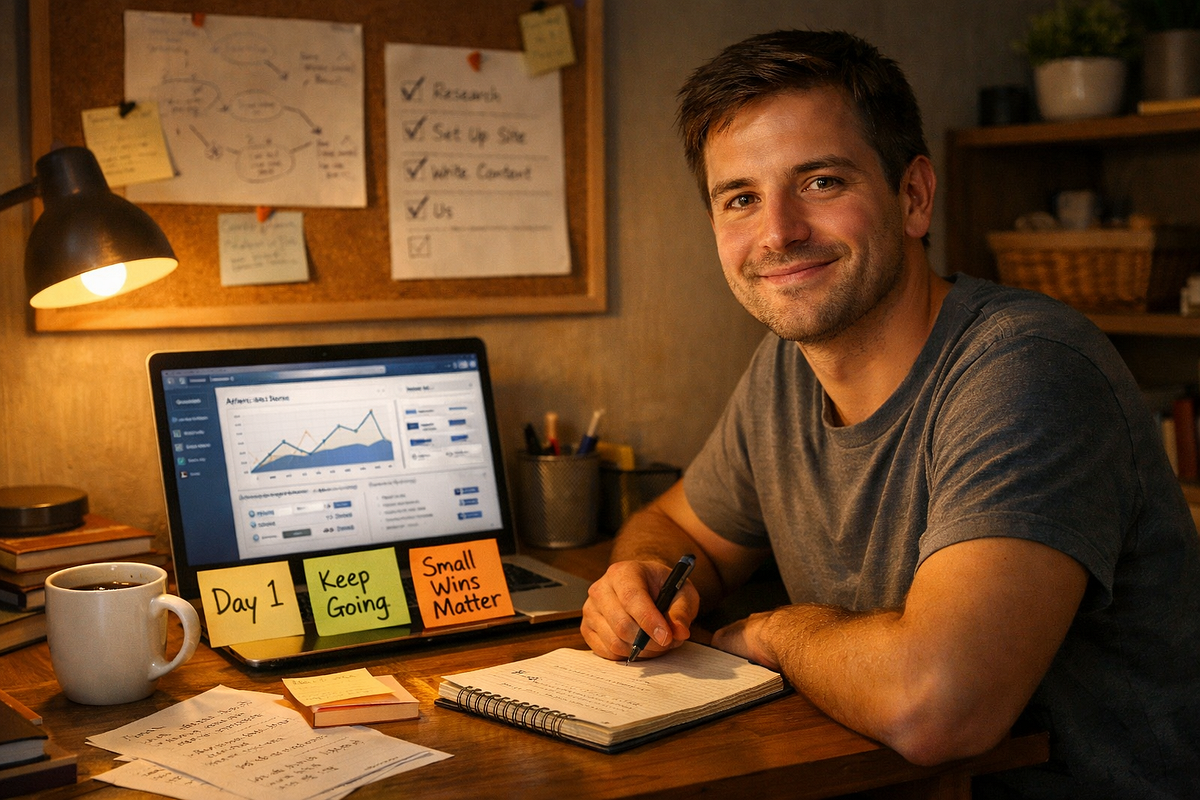 My First 30 Days as an Affiliate Marketer: Raw Lessons from a Total Beginner | by Jerry Andrews ...