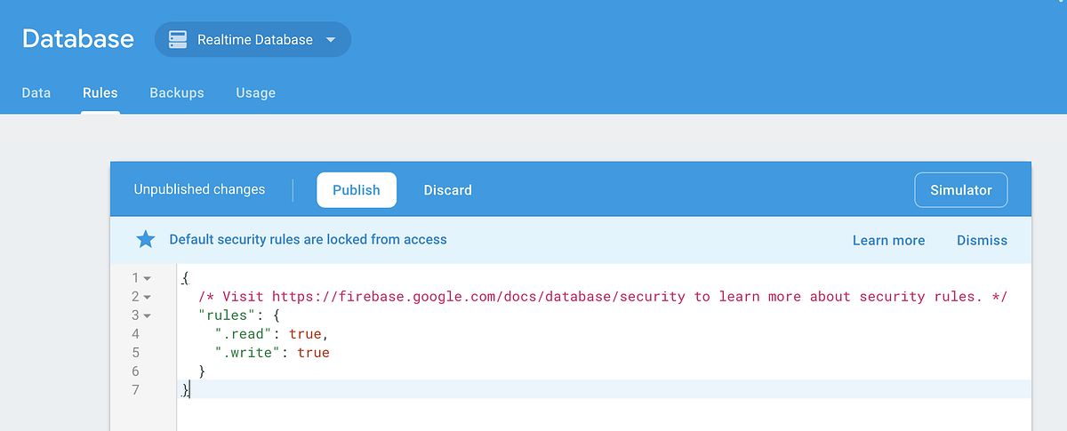 [Firebase/Database][I-RDB038012] Listener at xxxx failed: permission_denied | by Peggy Tsai | 彼得 ...