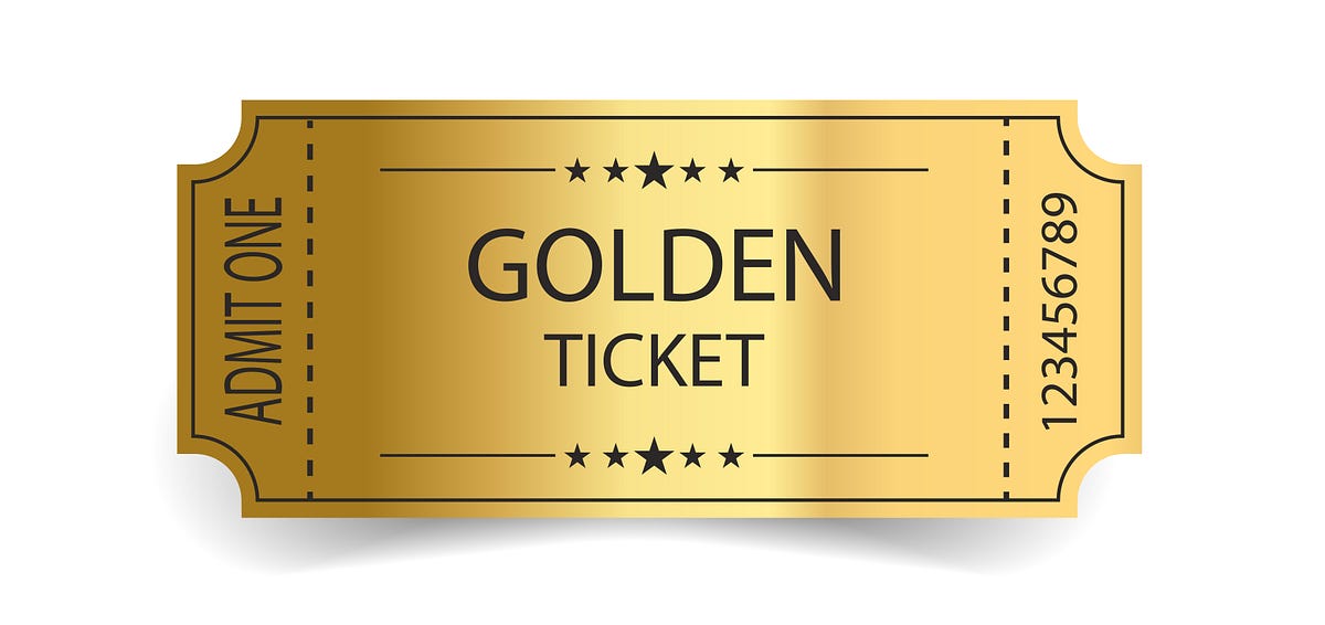 Part 1. The Golden Ticket Book Series — My Maverick Marketing Moment ...