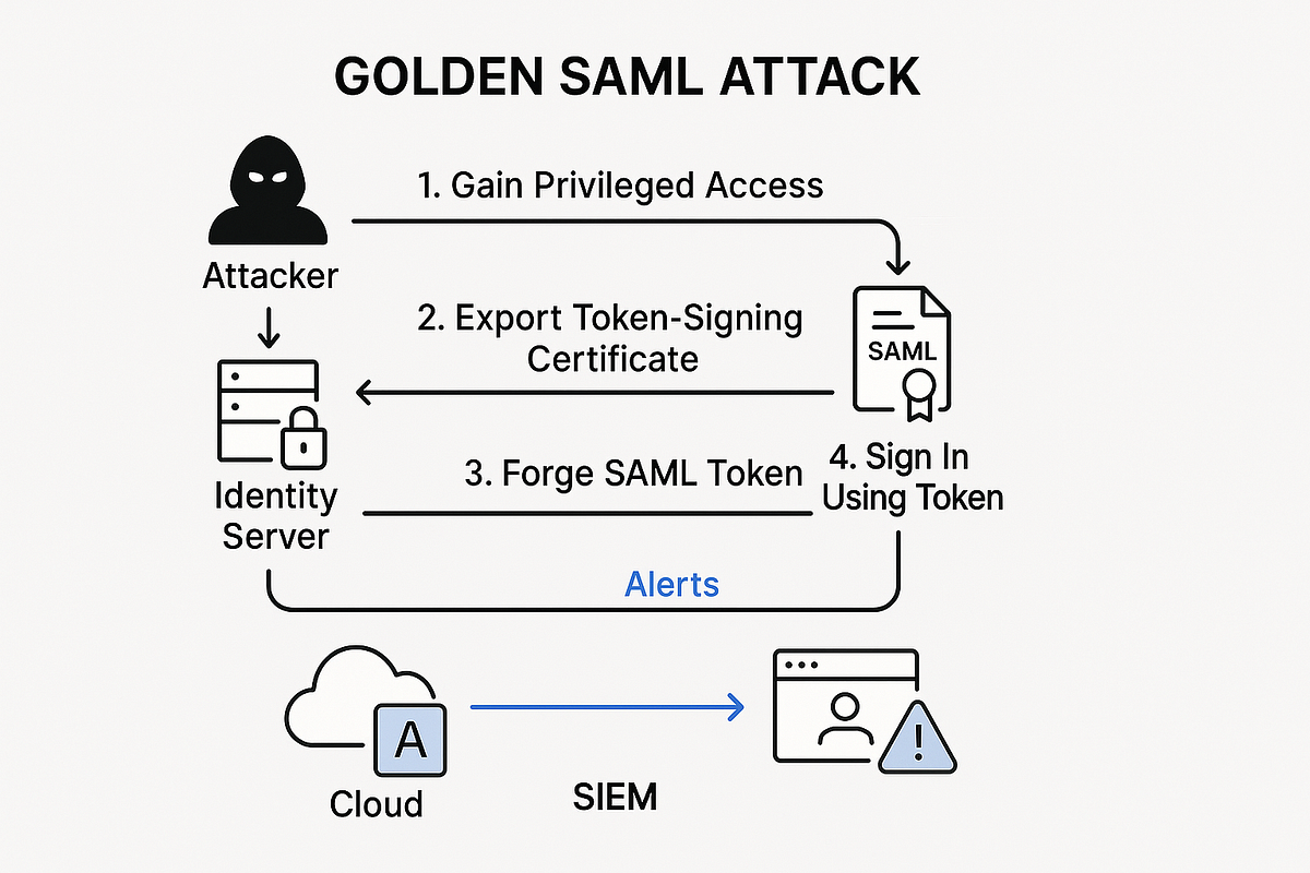 Golden SAML Attack : Attack Breakdown | by Hunt Forward | Medium