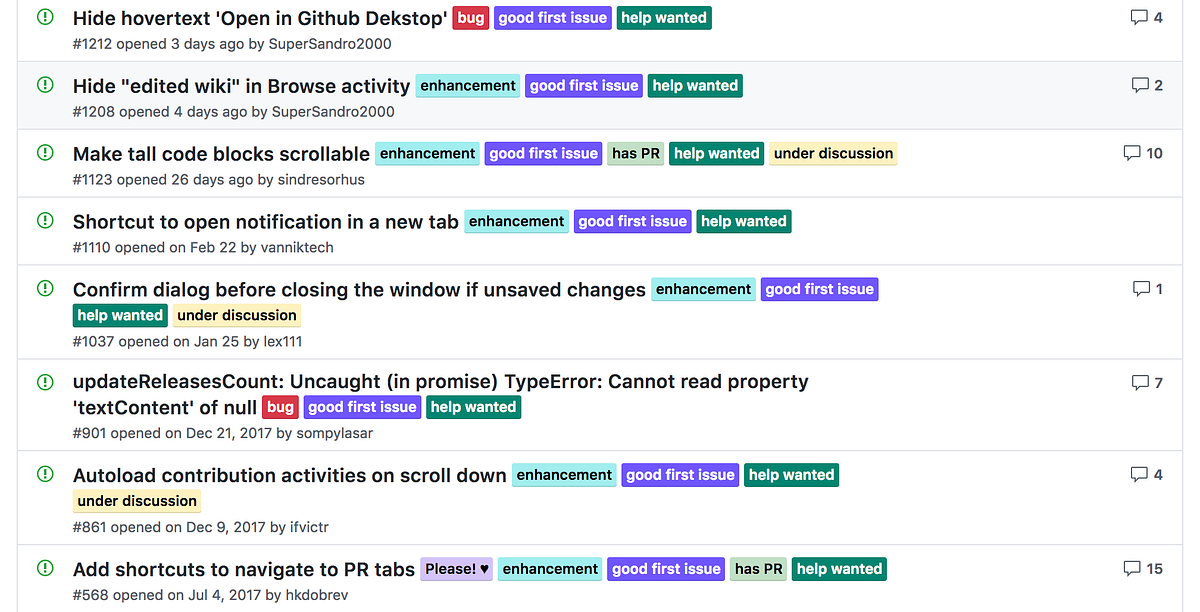 My first addition to an open source repo | by Bruce Chung | Medium