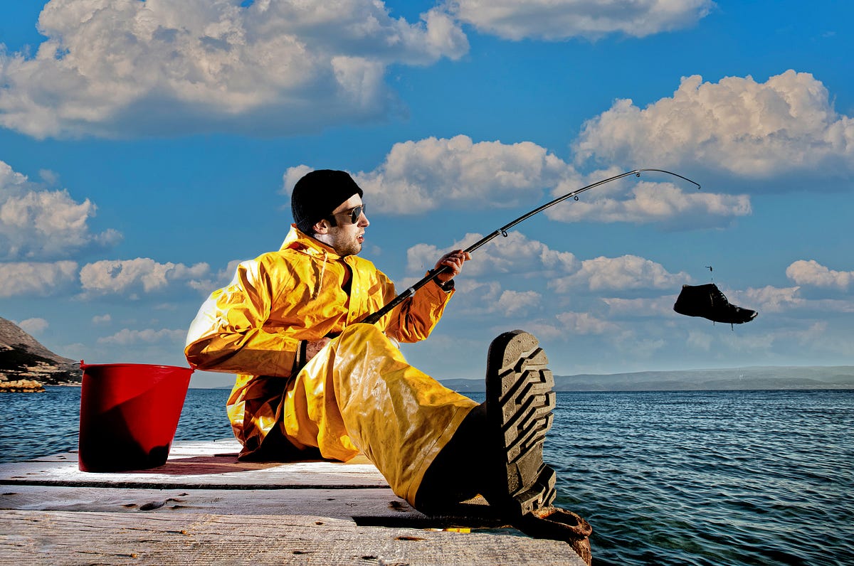 Becoming an angler. Fishing with a rod is a popular pastime… | by Damir ...