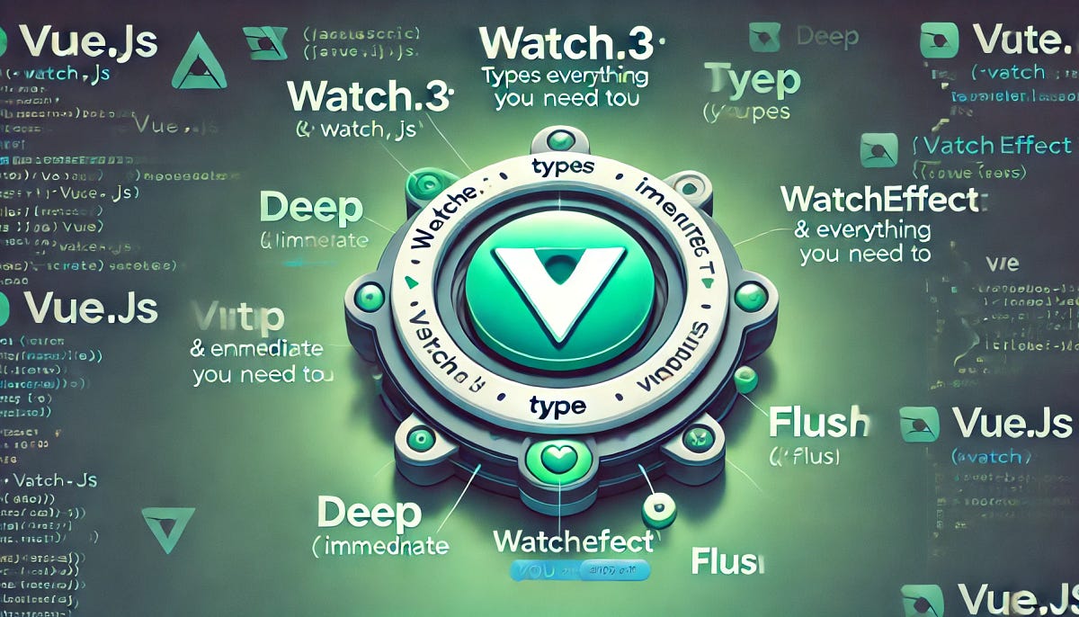 Watchers in Vue 3: Types and Everything You Need to Know | by Hamid Hussain | Medium