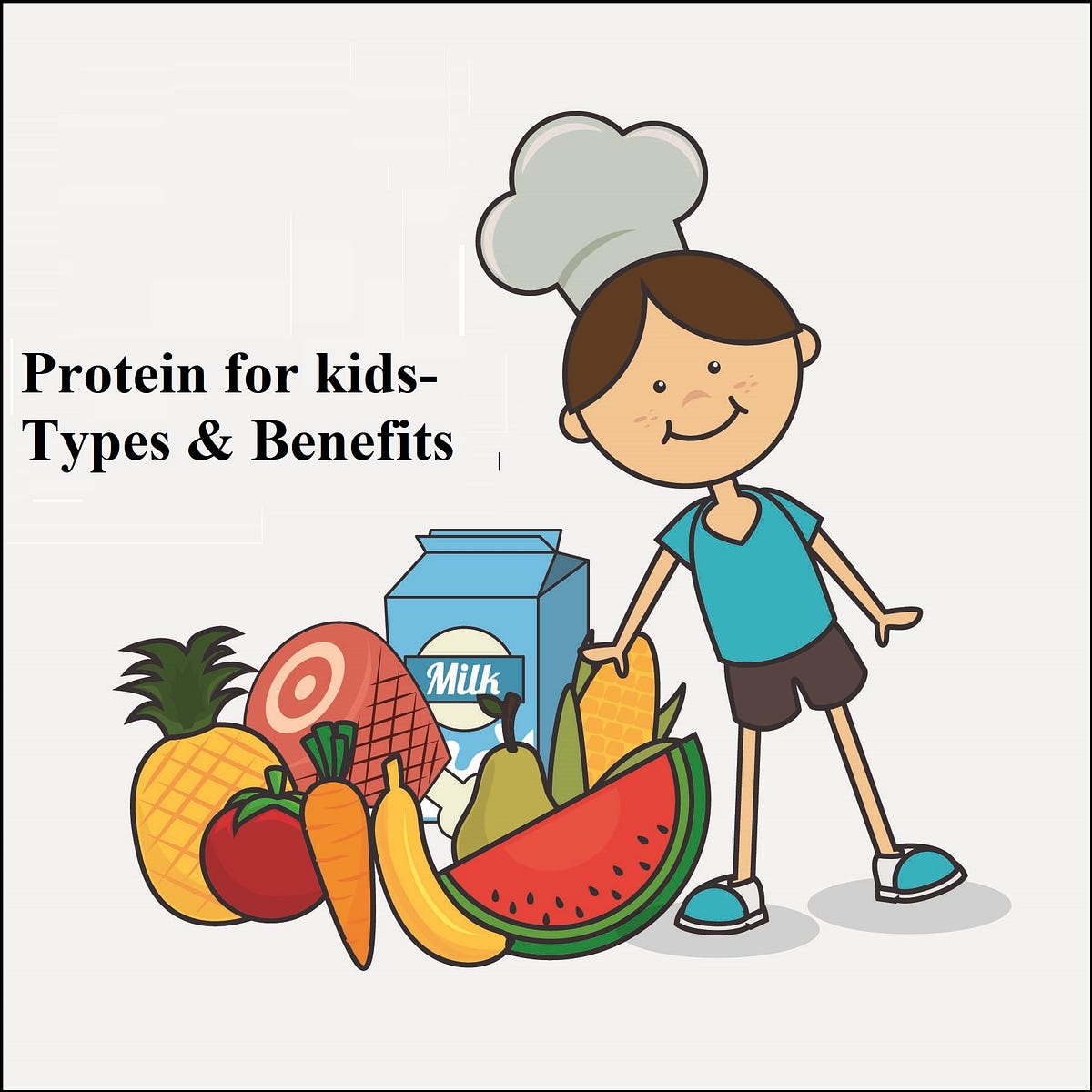 Protein for kids. Dr. Pravin Kasliwal is Child specialist… | by Pravin ...