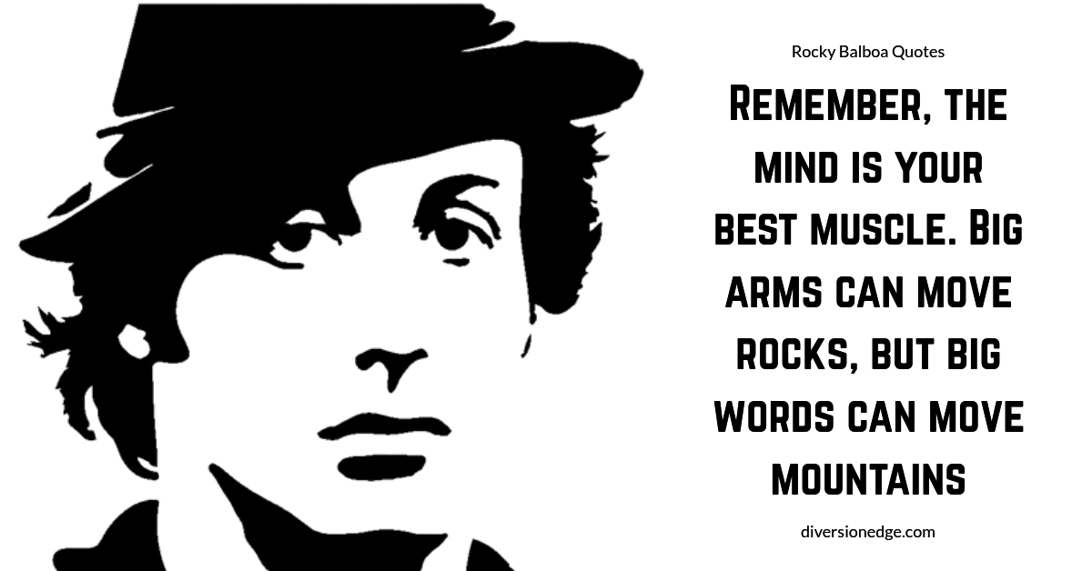 Rocky Balboa's Inspirational Speech | by Diversion Edge | Medium